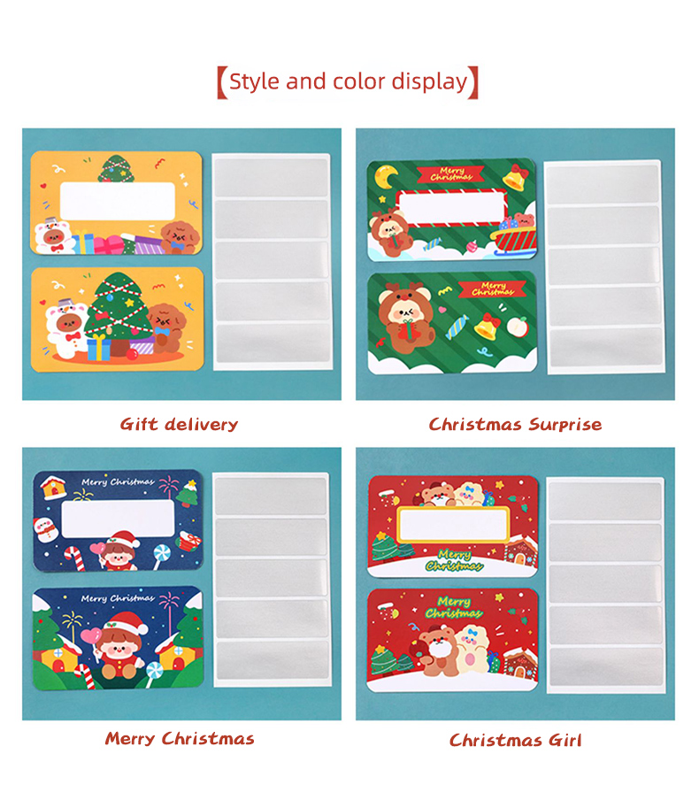 210 Christmas Scratch Cards DIY Christmas Daily game activities ...