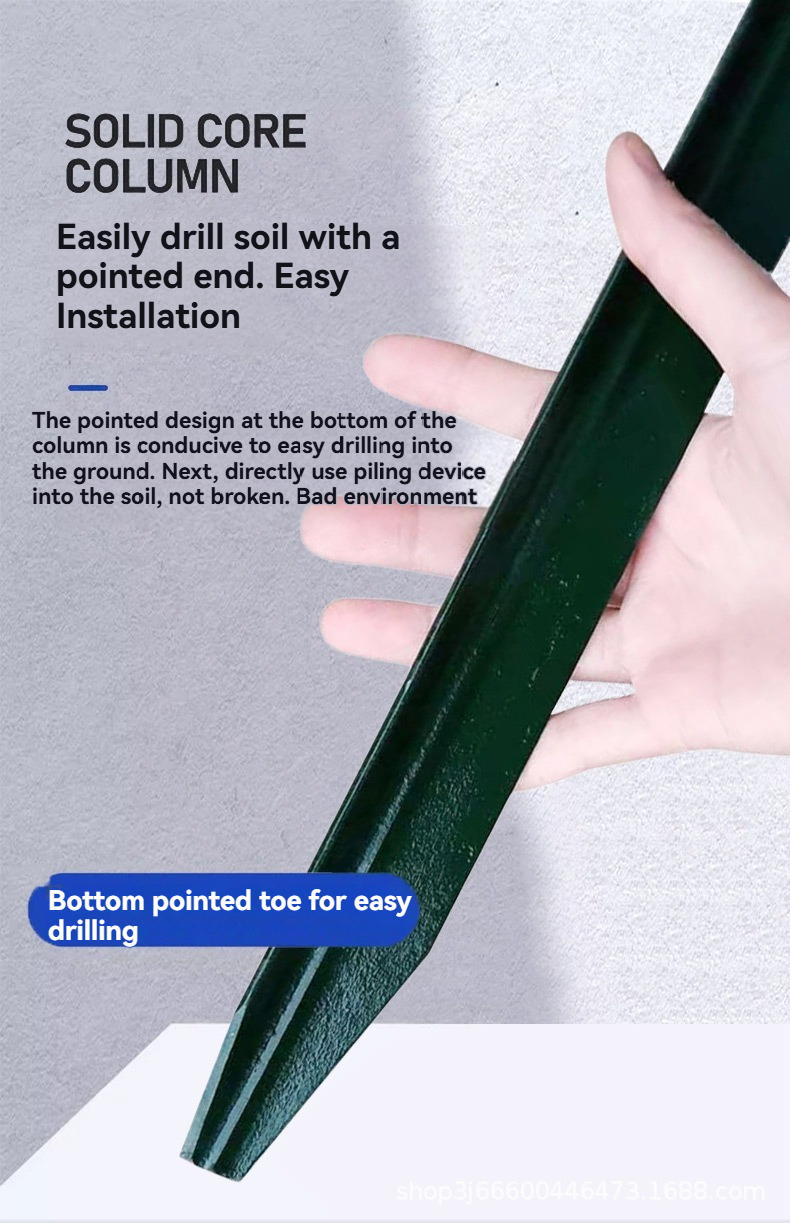 (COD) 1.8/1.5m 10-piece heavy-duty wire mesh fence posts, suitable for ...