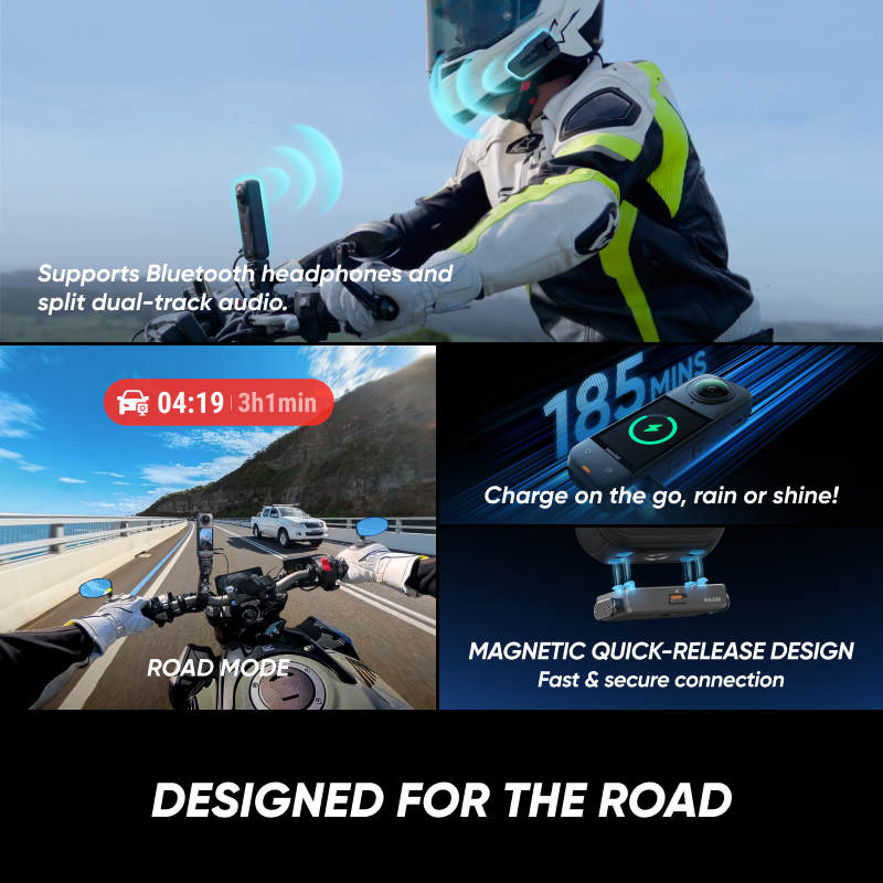 Insta360 X5 - Waterproof 8K 360° Camera, Leading Low Light, Invisible ...