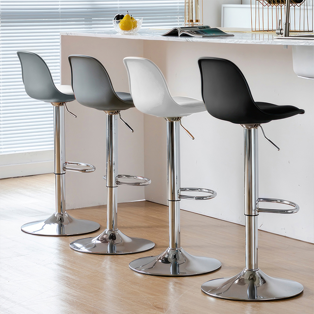 Adjustable Metal High Chair Bar Stool Lifting Chair Bar Counter Chair ...