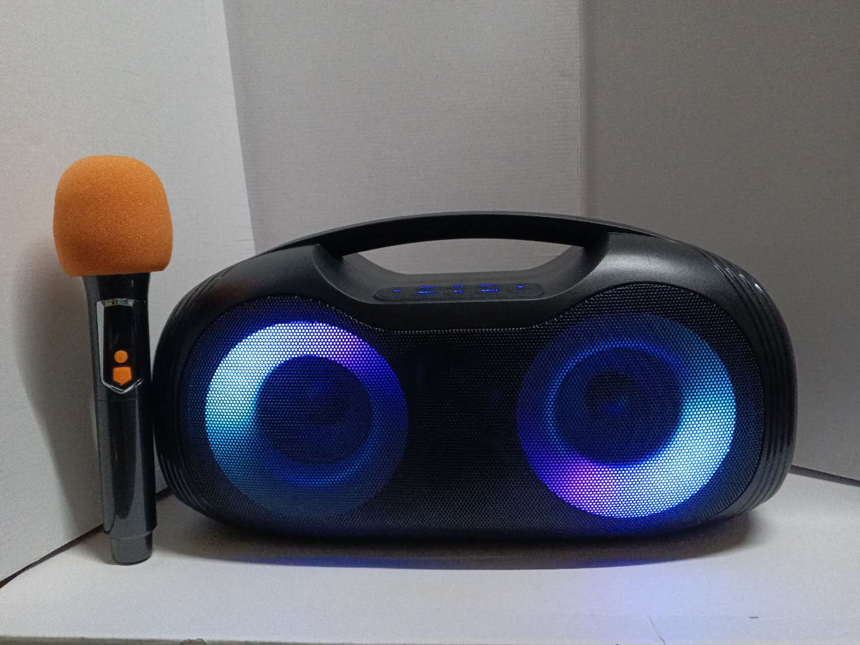 NEW BTS 2313 BRODU Portable BT speaker 4 " woofer RGB with 1PC ...