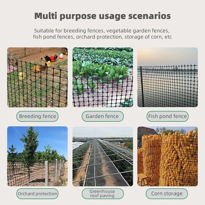 Large Size Chicken Net Plastic Fence Mesh 5FT Height Durabl Outdoor Net ...