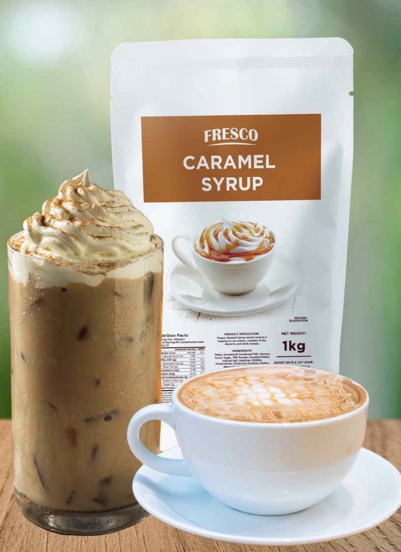 Fresco Caramel Syrup 1kg | Shopee Philippines