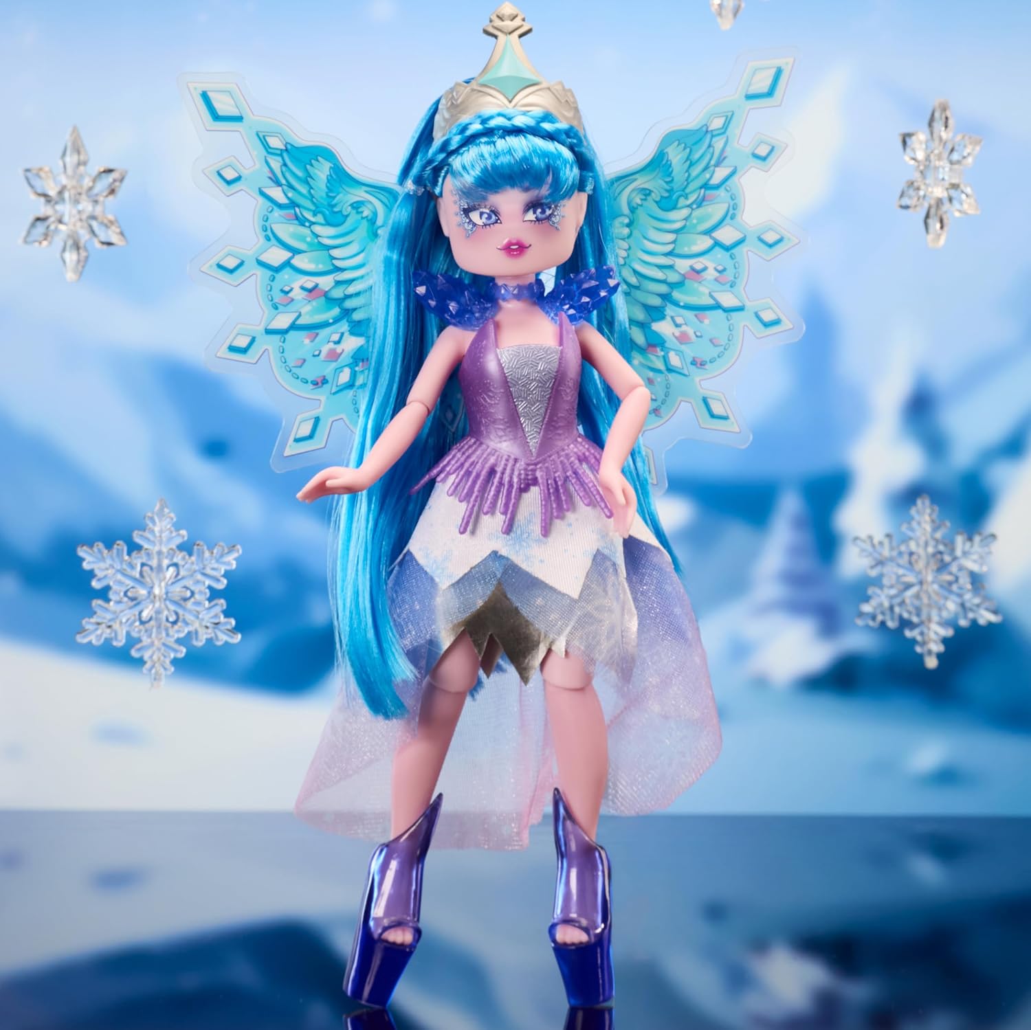 ROYALE HIGH 9" Doll SERIES 2 -Demi The Ice Fairy, Emberlynn The Fire ...