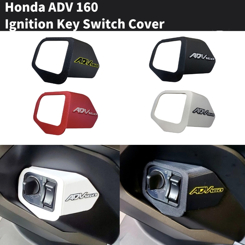 HONDA ADV 160 Toggle Switch Cover ADV 160 Ignition Key Switch Cover Key ...