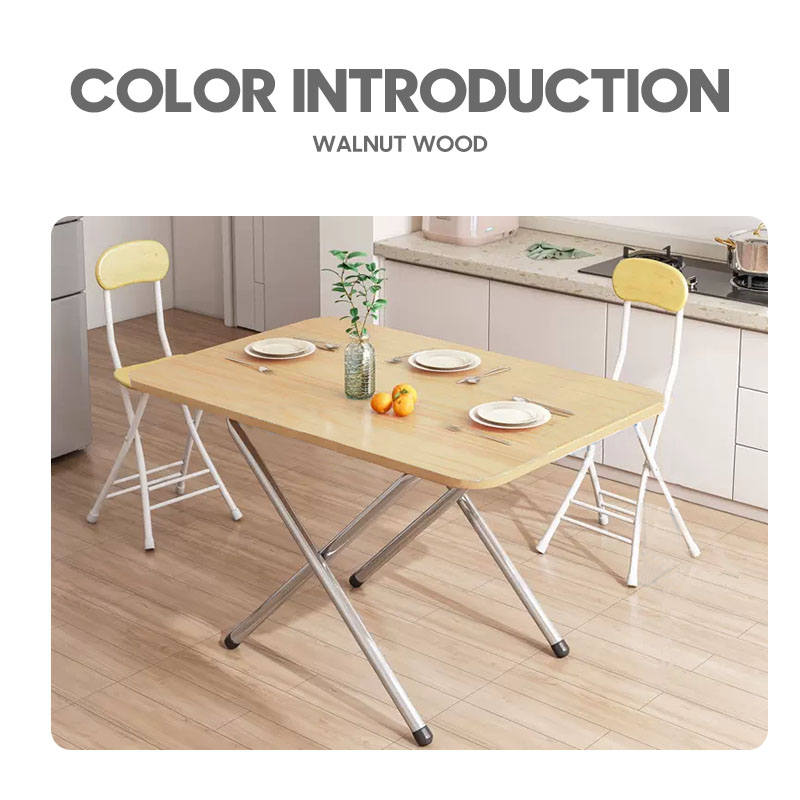Folding Dining Table Foldable table Computer table Multi-Purpose Simple ...