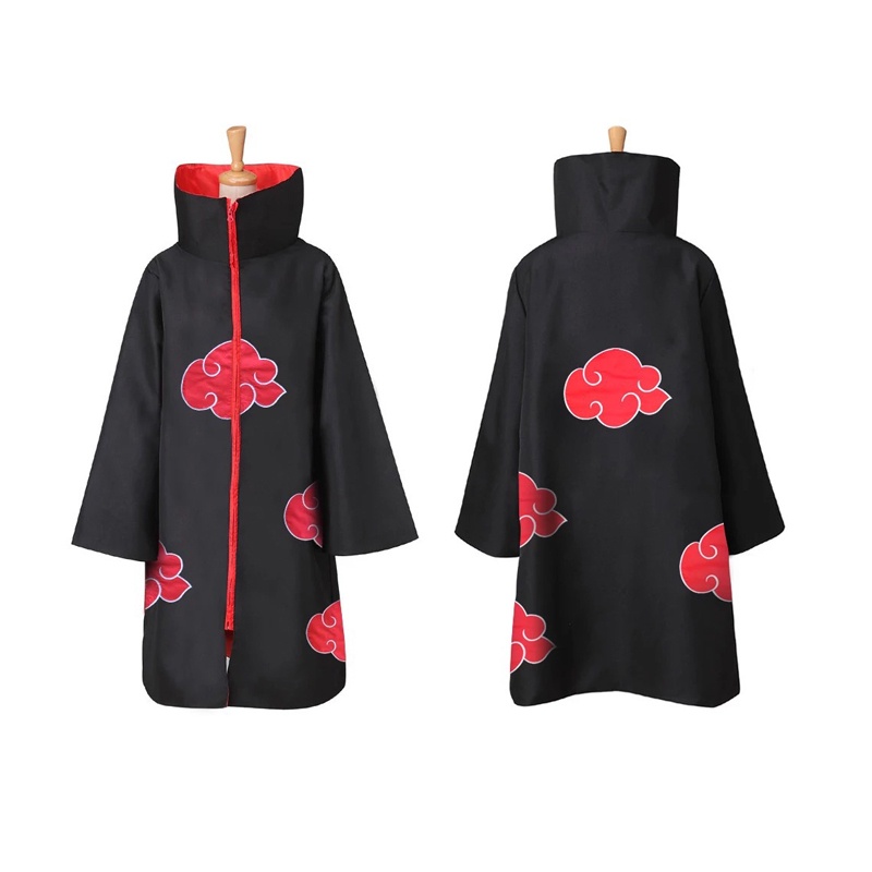 Naruto Akatsuki Itachi Uchiha Anime Cosplay Costumes Jacket Men Women ...