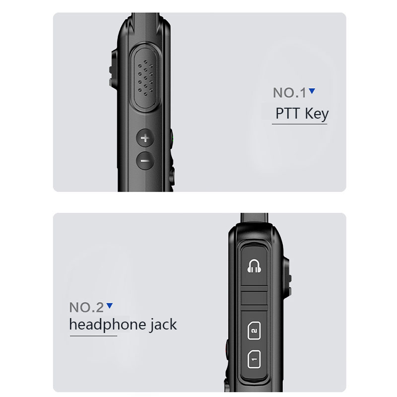 OKARADIO R02 POC Radio Network 4000mAh Two Way Radio No distance Limit ...