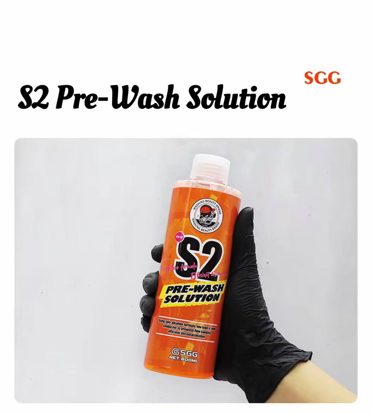 SGG S2 Alkaline Low Fogging Car Pre- Wash Solution | Shopee Philippines