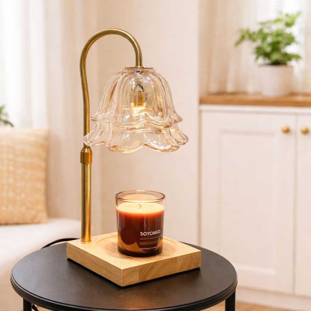 【Gift Box】Candle Warmer Lamp LED Light with Timer&Dimmer Switch for ...