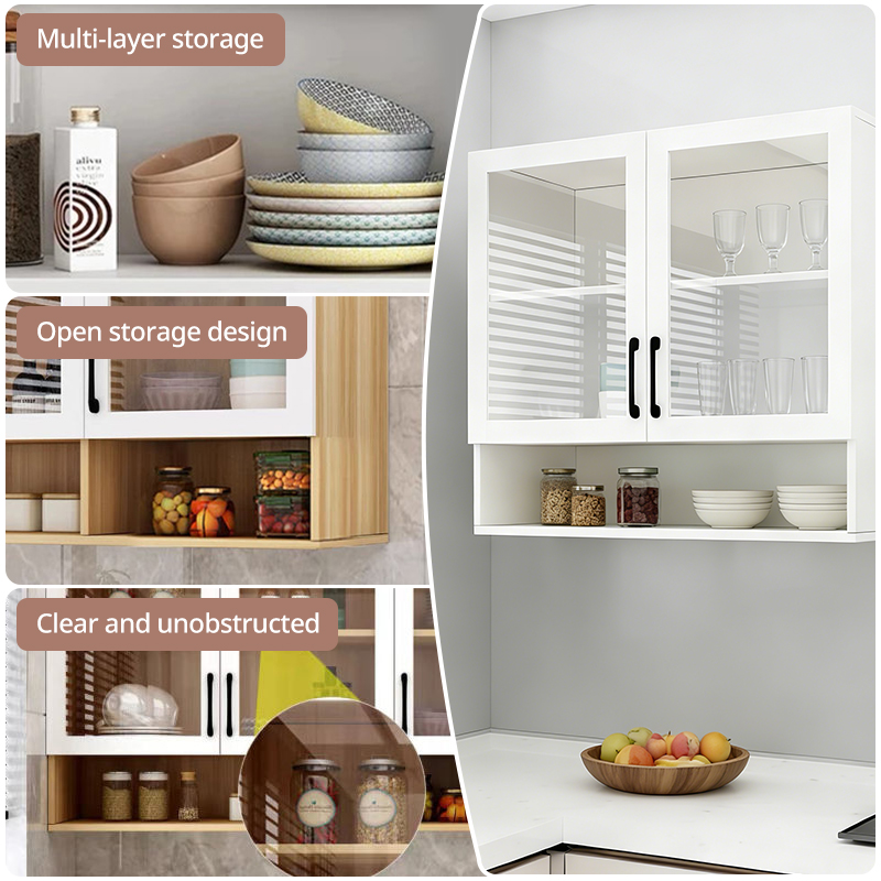 Hanging Cabinet Kitchen Cabinet Wooden Wall Cabinet Cupboard for ...