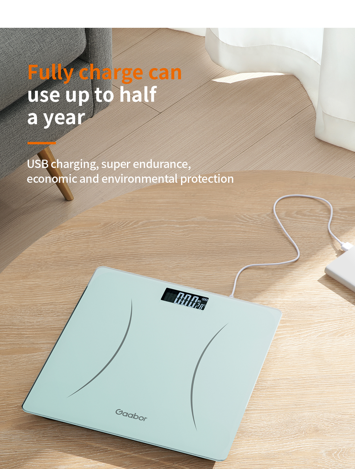 【New Arrival】Gaabor Digital Green Body Weight Scale Electronic Weighing ...