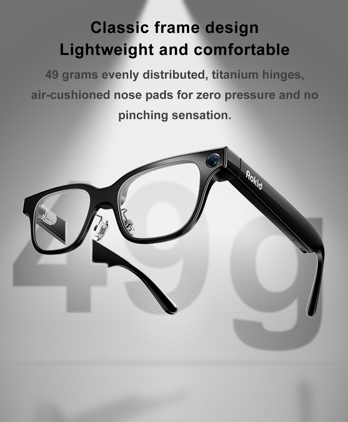Rokid AI Glasses: Object recognition,Real-time Translation, Photography ...