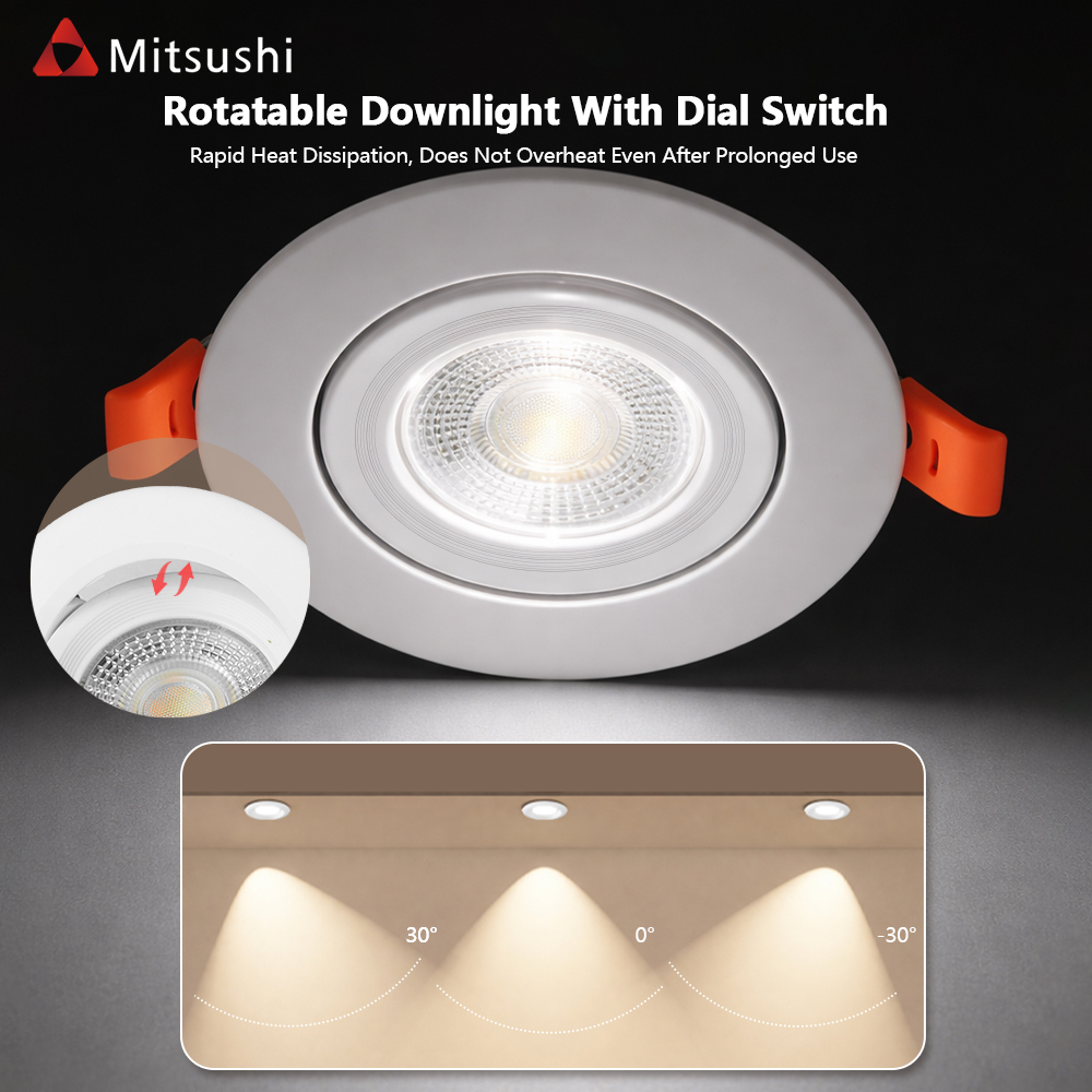 Mitsushi LED 5W/6W Golden /Silver Gold Popular Internet Celebrity Tube ...