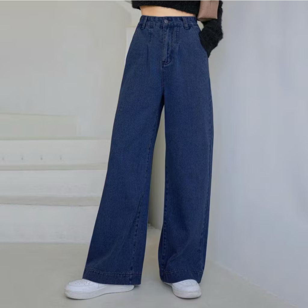 Baggy Jeans Swagger Style Denim Maong Pants for Women Dancer Hiphop ...