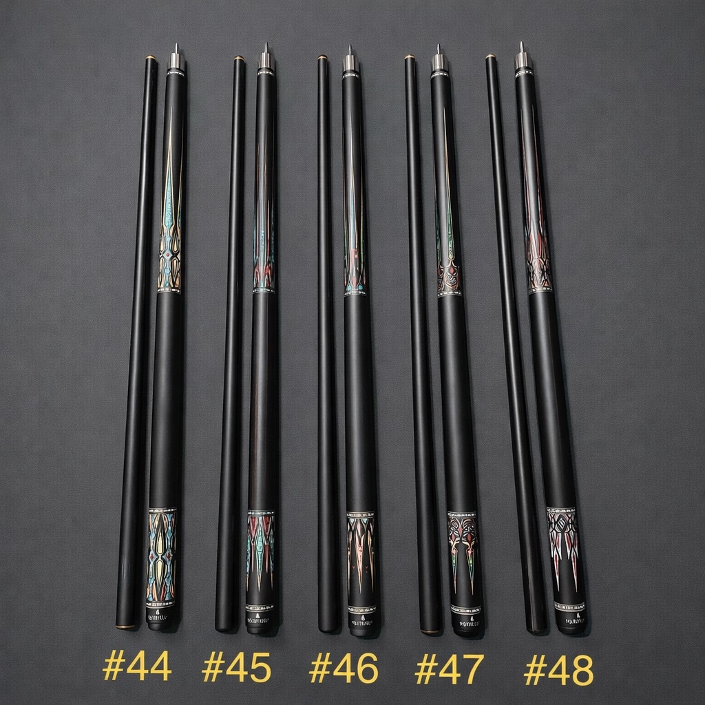 Gladiator Graphite Carbon Coated Billiard Cue Stick With Free Cue Case ...