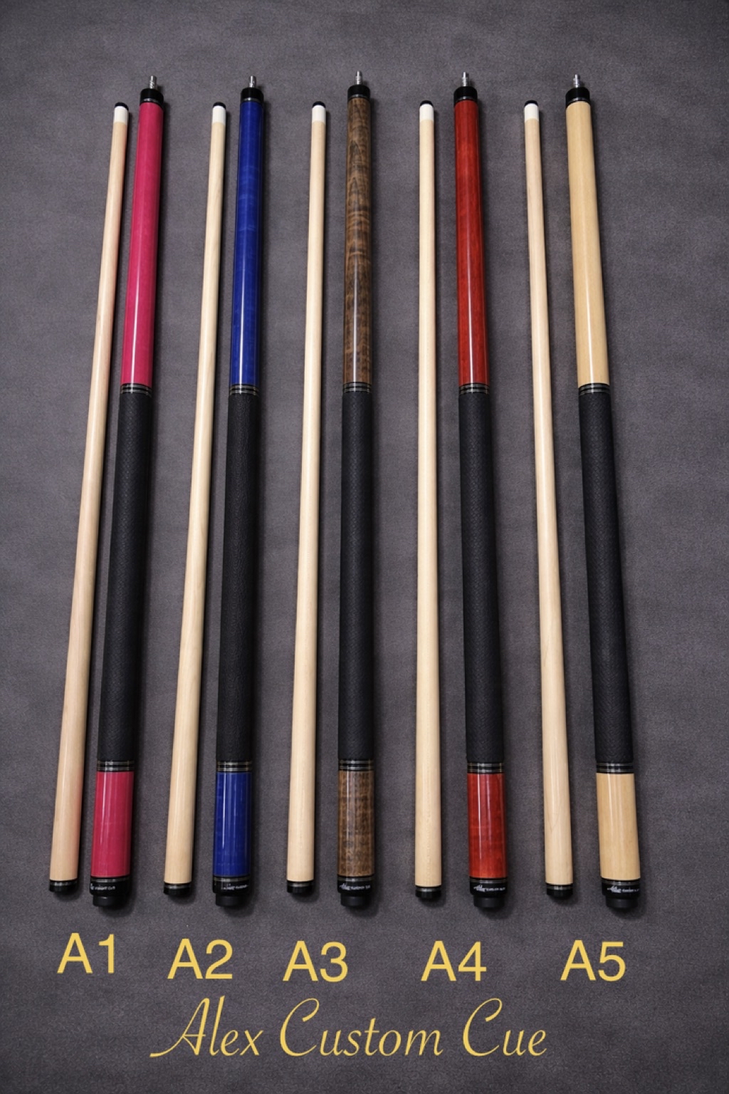 Alex Custom Billiard Cue Stick 12.5mm 59inches | Shopee Philippines