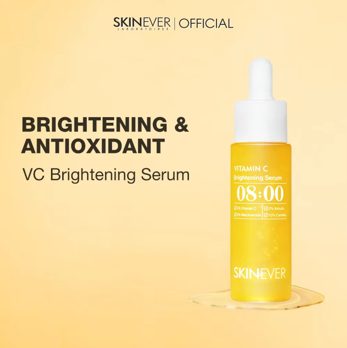 SKINEVER Nourishing Skincare Serum with Vitamin C for Brightening Face ...