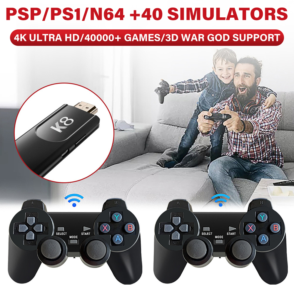 2026 K8/M8 Video Game console 64GB Games Set Classic Games NBA Game ...