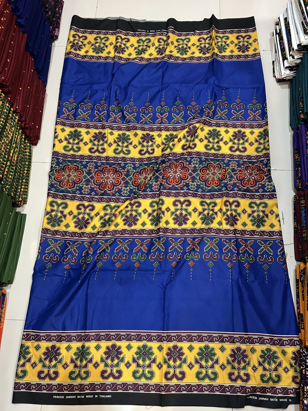 Batik Malong Bangsa Moro ethnic design cotton fabric | Shopee Philippines