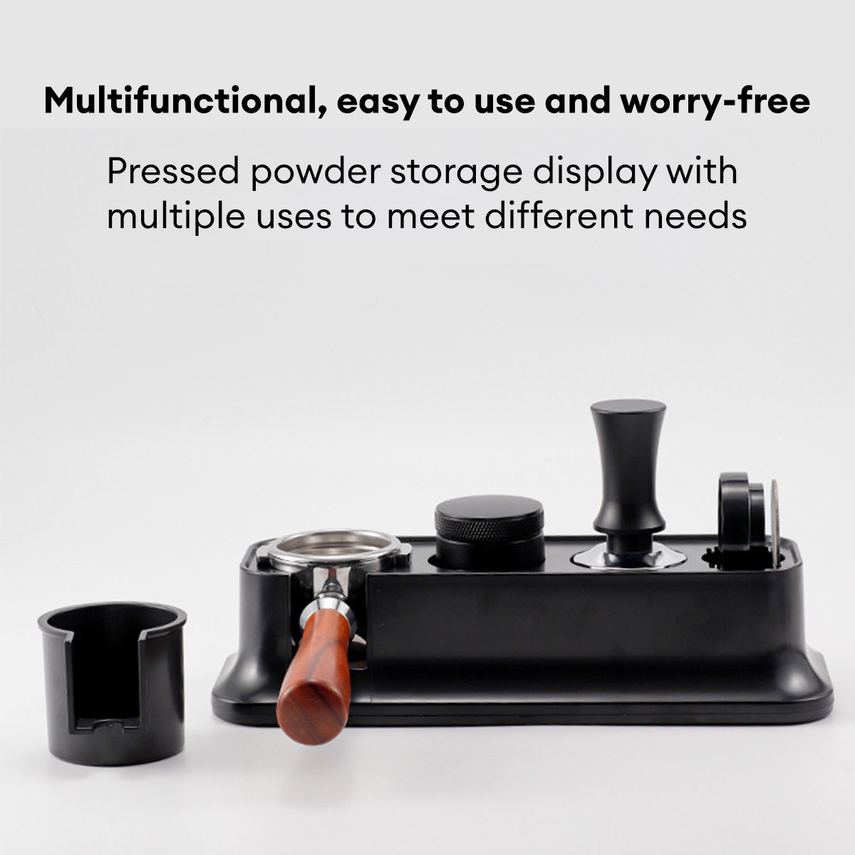 Vermax Espresso Coffee Tamper Holder Tamper Base Multifunctional ...