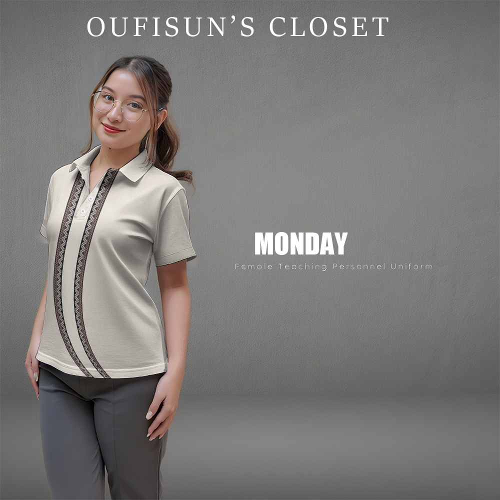 2025 Deped Teacher Uniform Polo T Shirts Women's Uniform Teacher's ...