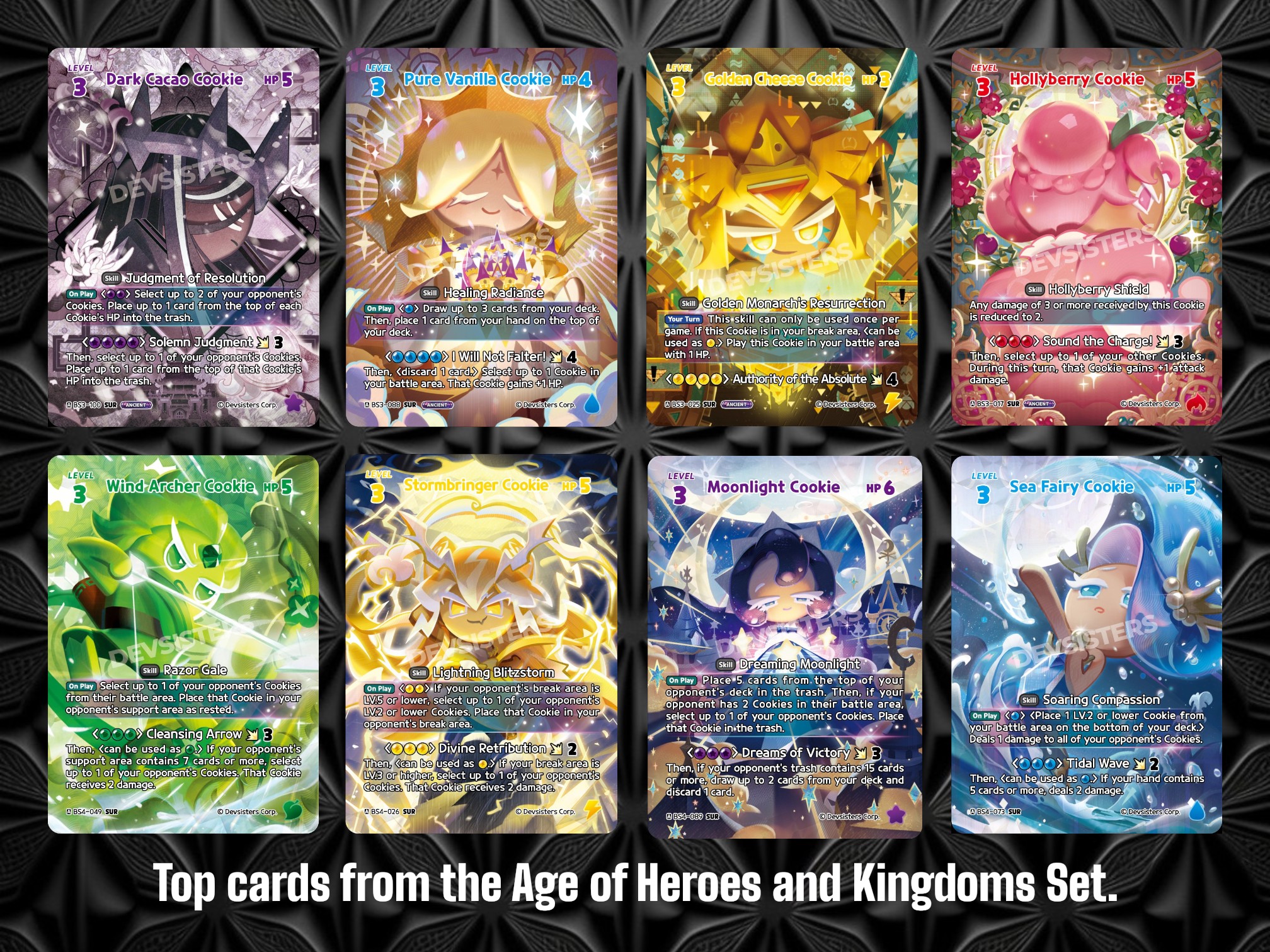 CookieRun Braverse TCG Booster Pack | Cookie Run Cards BS1 | BS2 | BS3 ...