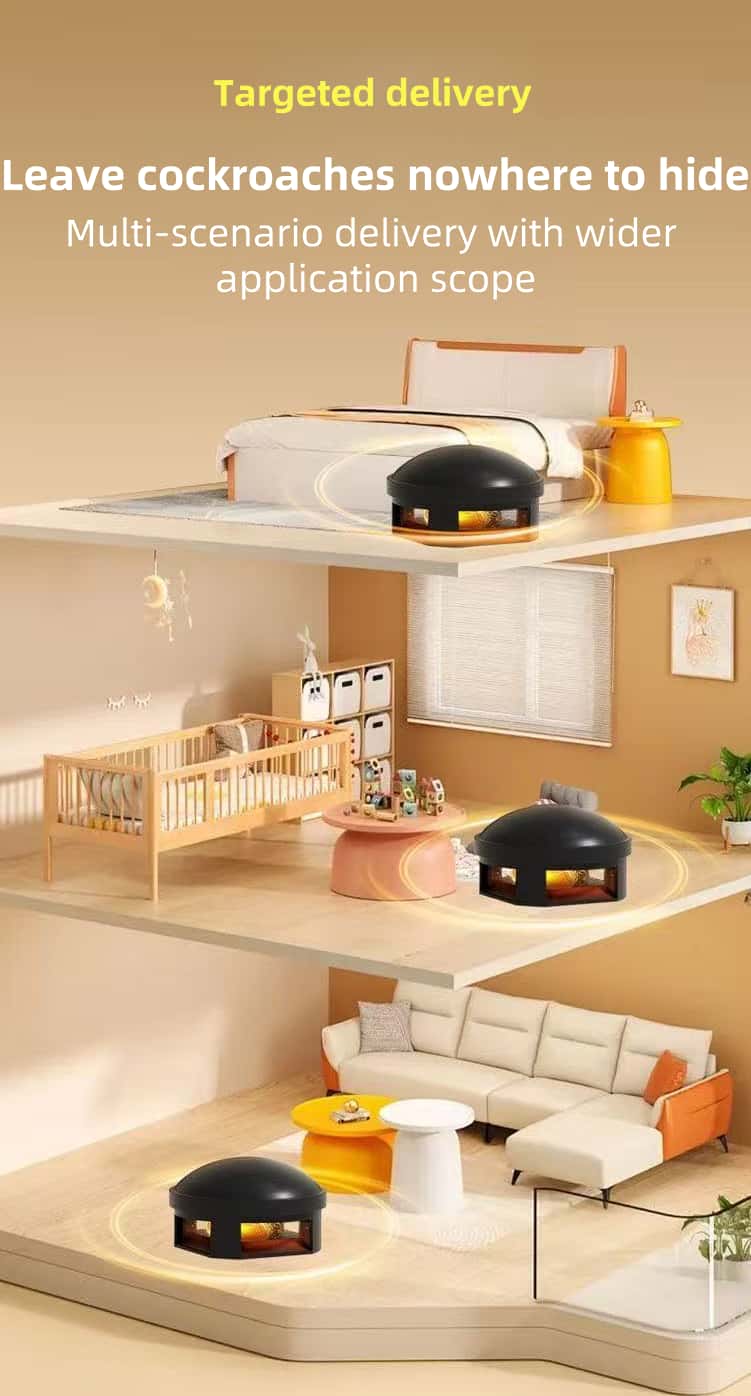 Cockroach Killer Roach Traps Roach Bait Roach Motel Cockroach Repeller ...