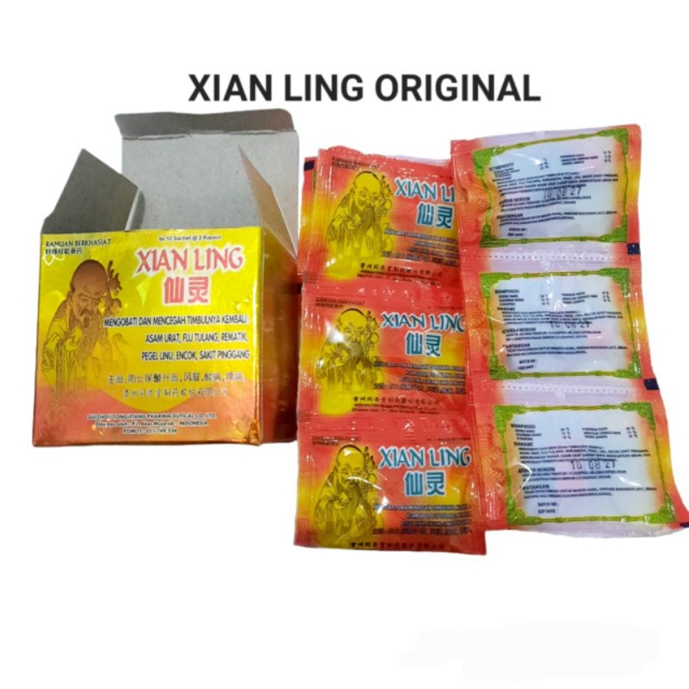 XIAN ling Original Herbal Tea&Capsule From Indonesia Jakarta | Shopee ...