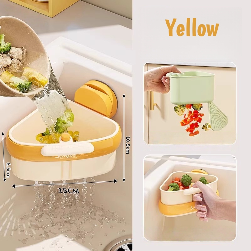 Pyrojewel Suction Cup Sink Drain Basket for Filter Food Scraps and Sink ...