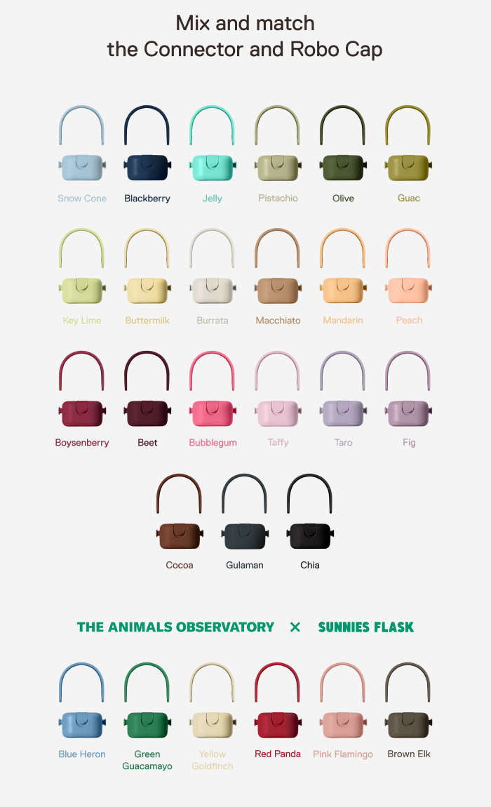 Sunnies Flask Robo Cap Glider (Retractable Stainless Straw for Water ...