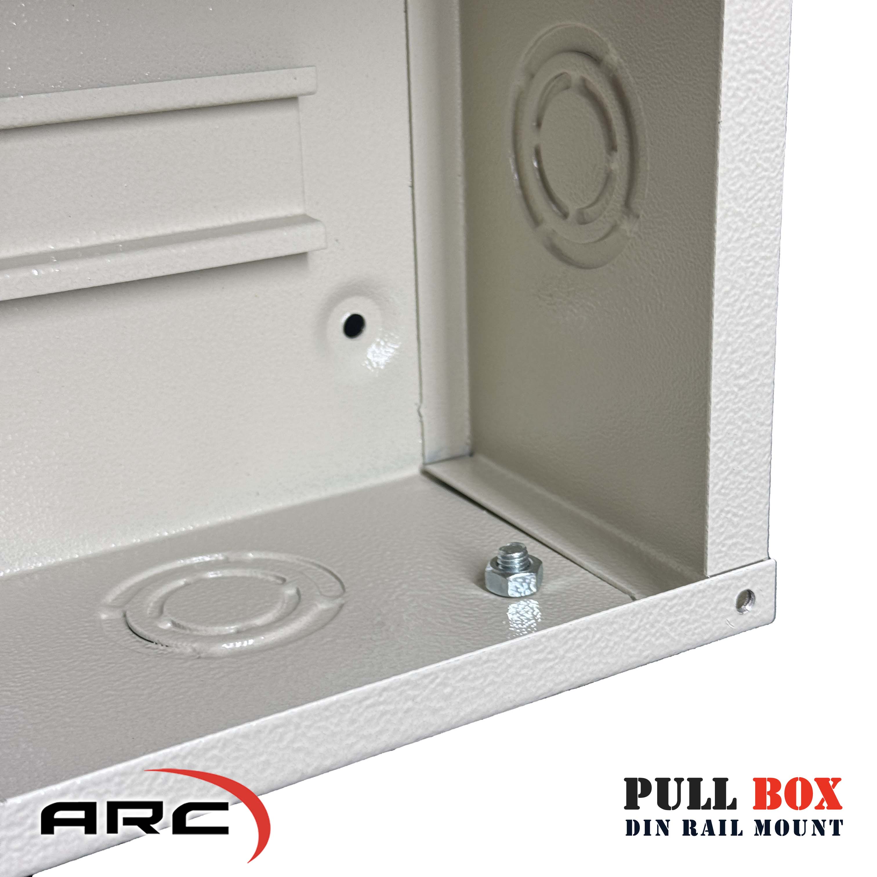 ARC Nema1 Pull Box 18 Gauge with Screw Cover Metal Enclosure Polyester ...