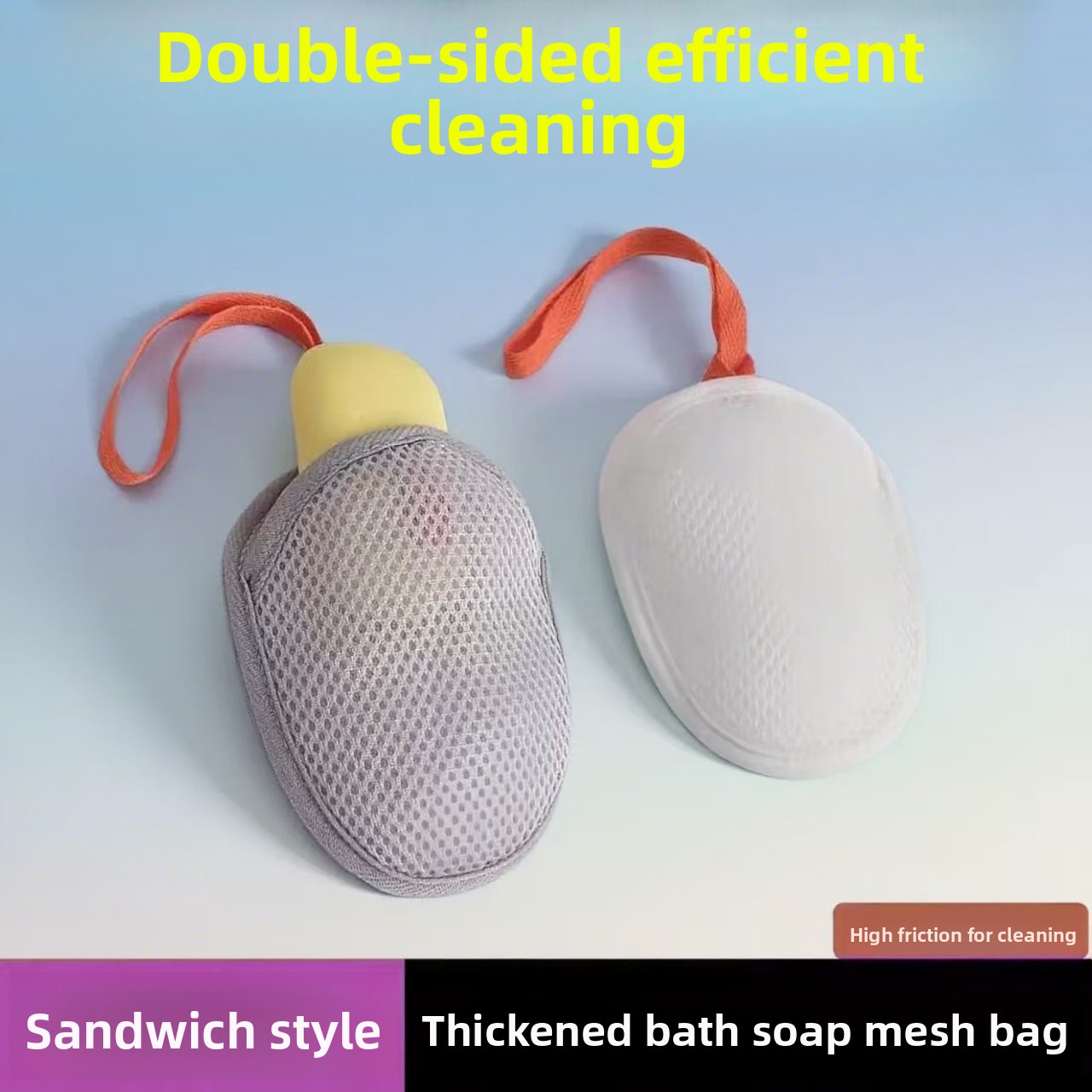 Soap Net Pouch – Soft Mesh for Quick Foam and Travel-Friendly Shower ...
