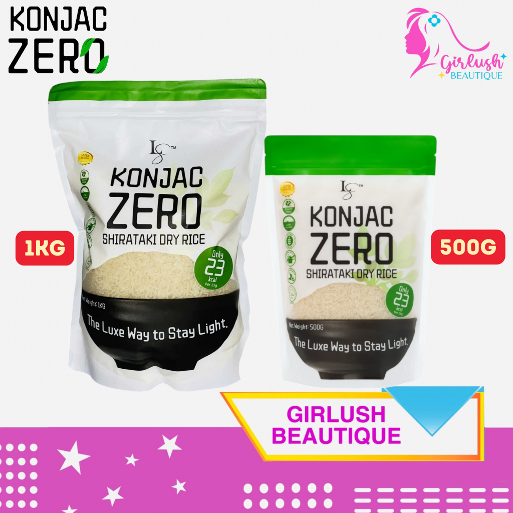 Luxe Slim Konjac Zero Shirataki Dry Rice 500G and 1KG | Shopee Philippines