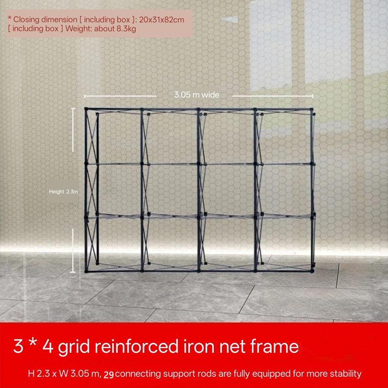 DPS POP UP STRUCTURE BACKDROP DISPLAY STRAIGHT| BANNER FRAME | Shopee ...