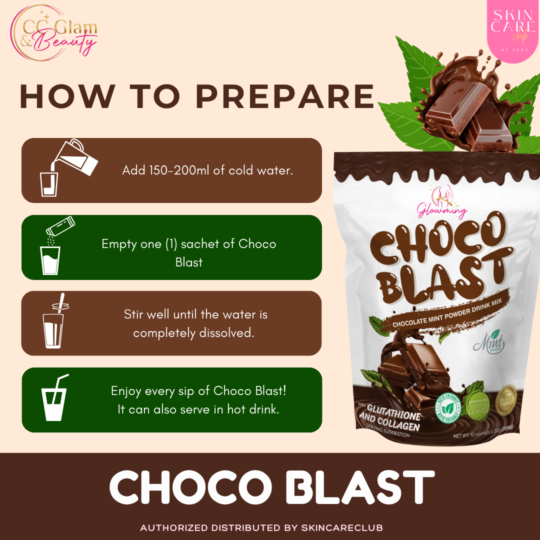 Coffee + Choco Blast with Glutathione by CC Glam and Beauty - Set of 2 ...