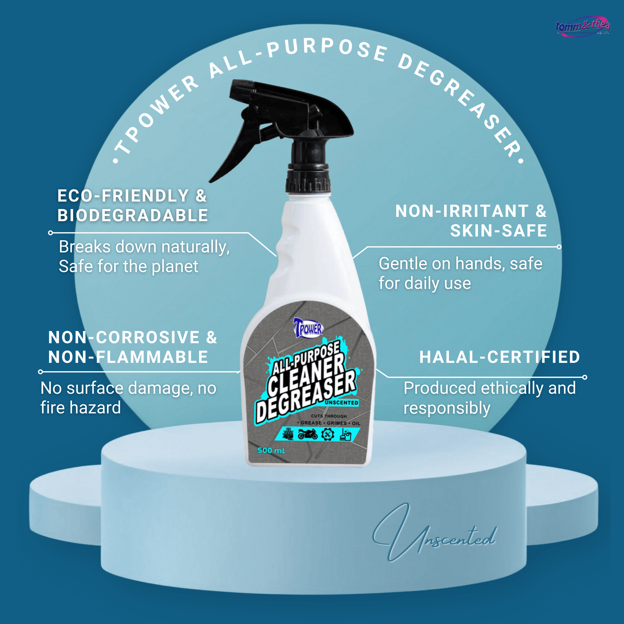 Tpower Halal Certified All Purpose Cleaner Degreaser | Shopee Philippines