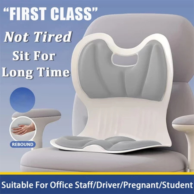 Posture Corrector Chair Office Seat Cushion LumbarBack Support Chair ...