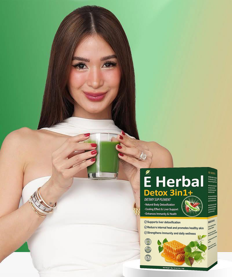 E Herbal Detox 3 in 1 Detox for Healthy Liver, Weight Control & Radiant ...