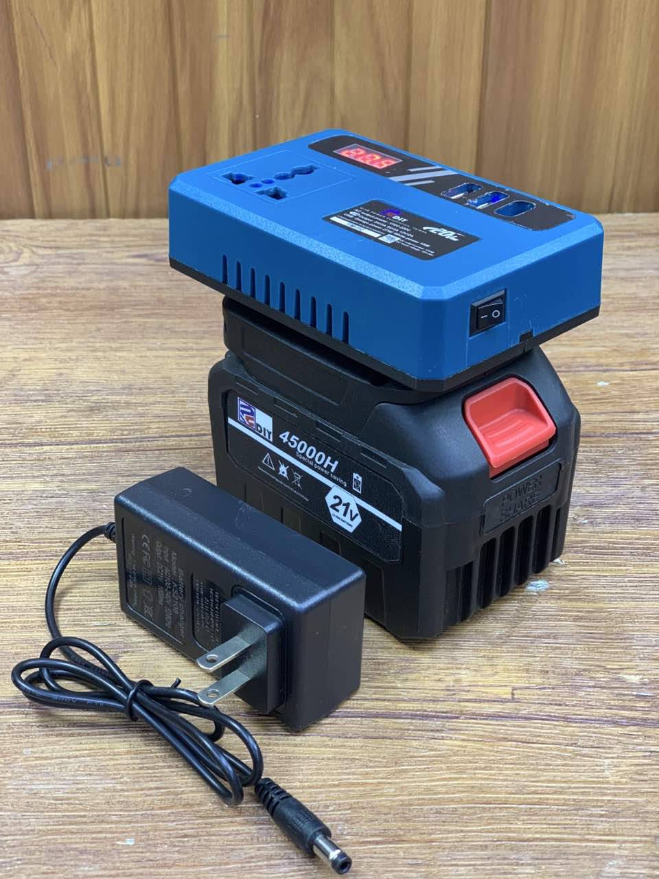 FM-P2 21V Portable Mini Intelligent Inverter Power Converter Power ...