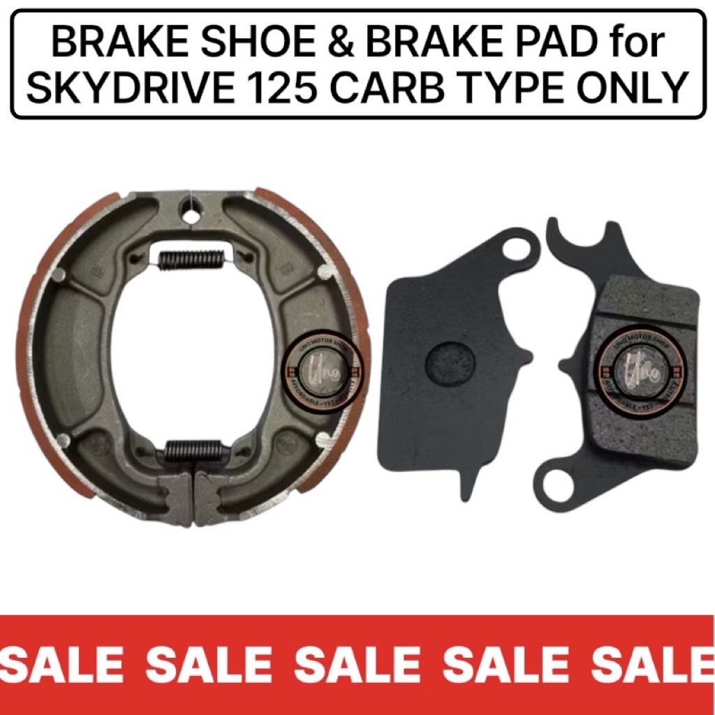 BRAKE SHOE AND PAD FOR SKYDRIVE 125 CARB TYPE ONLY | Shopee Philippines