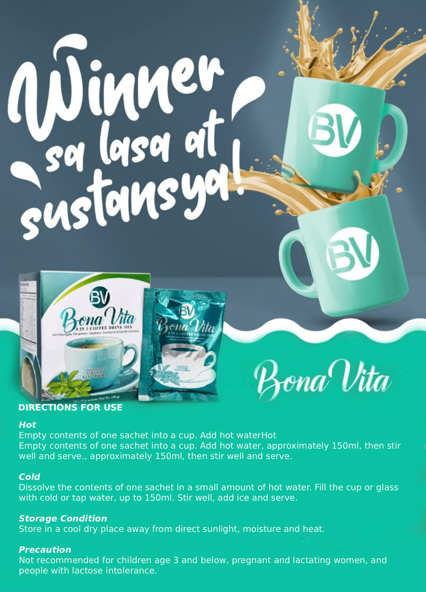 BONA VITA 8 IN 1 COFFEE BUY 25 BOXES GET 10 BOXES FREE | Shopee Philippines
