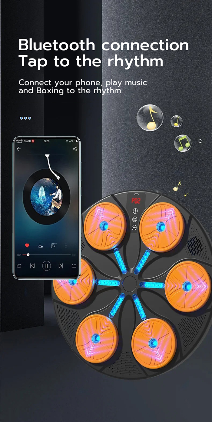 smart Bluetooth boxing Children's adult boxing target machine home ...
