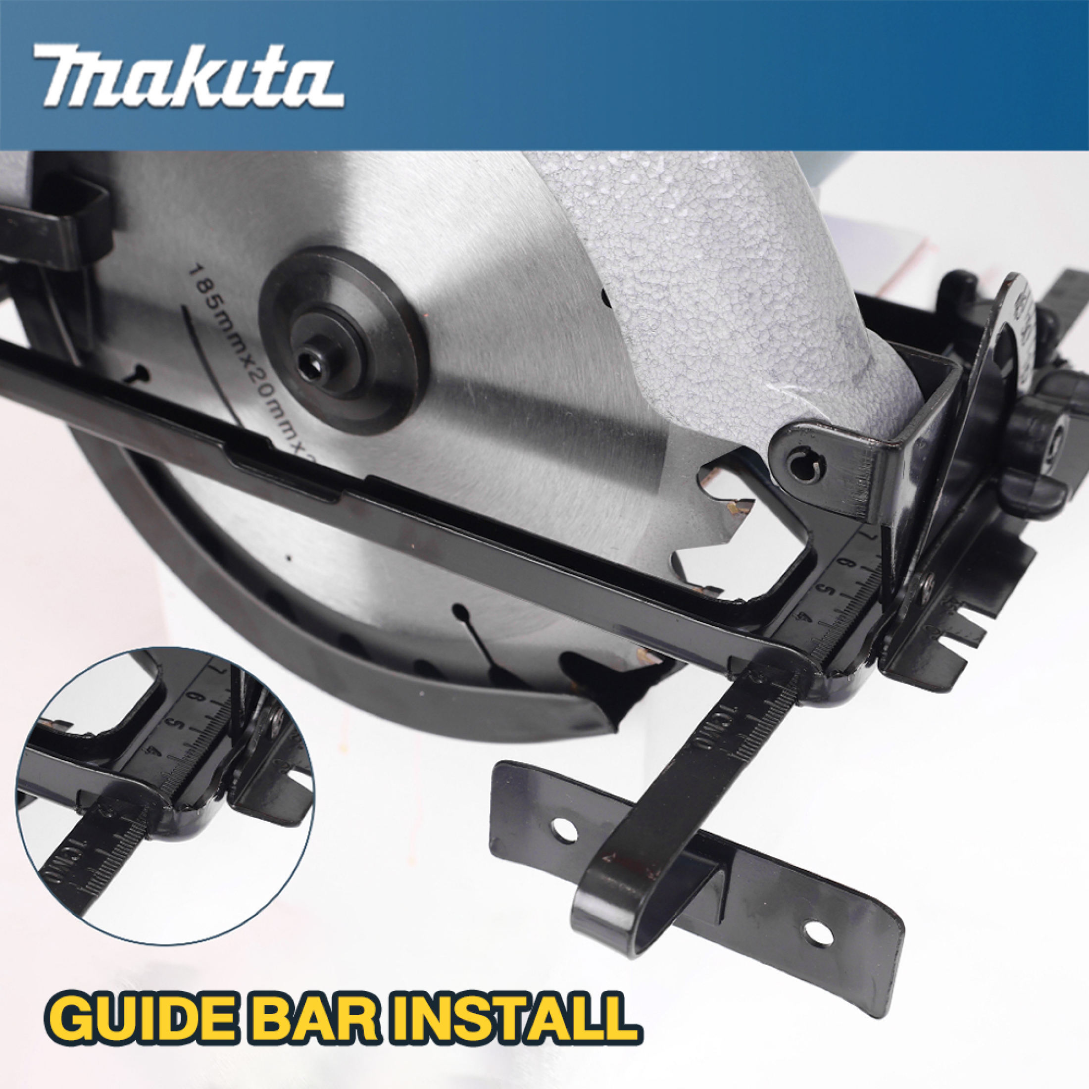 HiNice Electric Circular Saw Power Tool 1050W 7" Wood Cutter Portable ...