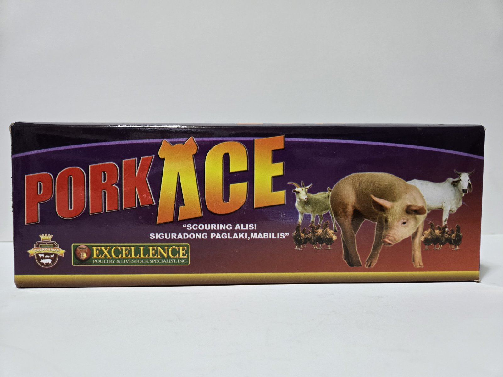 PORK ACE 48sachets x 5G - Water Soluble Powder ANTIBACTERIAL/ ANTI ...