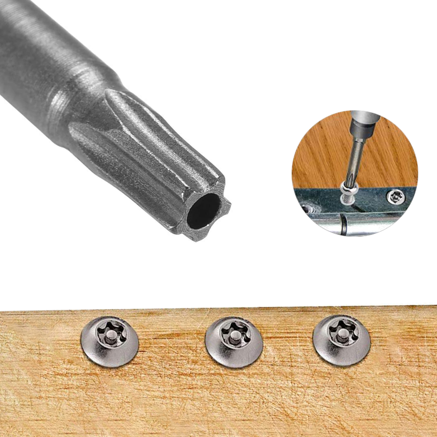 8/12Pcs Hex Shank Screwdriver Head Bits High Torque Resistance 50mm ...