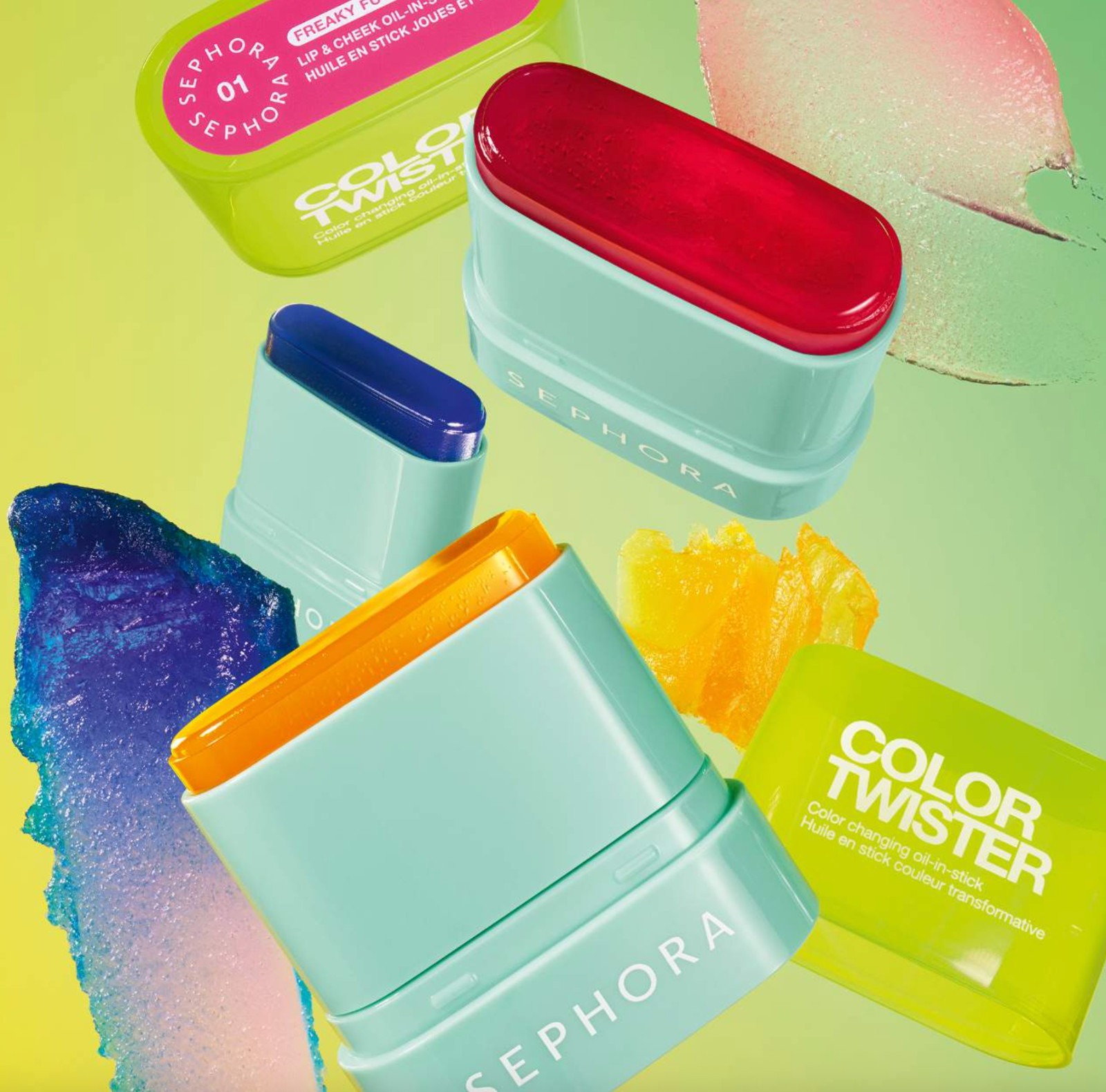 Sephora pH Magic Color Twister Stick in Bizarre Berry &Oil-Infused Lip ...