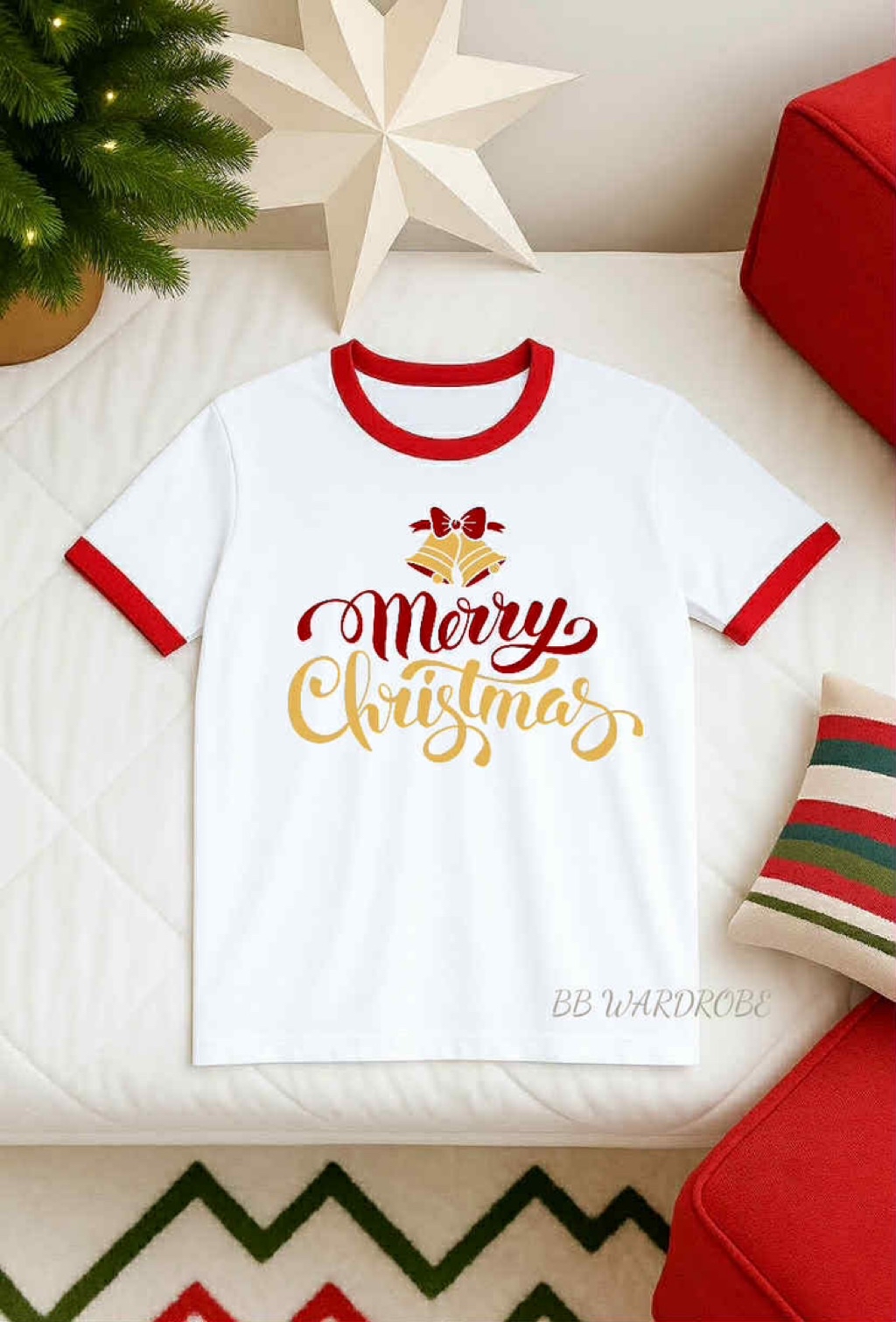 CHRISTMAS RINGER TSHIRT FAMILY SET SOLD SEPARATELY KIDS TO ADULT SIZE ...