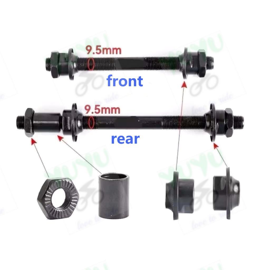 Bike Quick Release Front Back Axle Hollow Ball Bearing Axle Quick ...