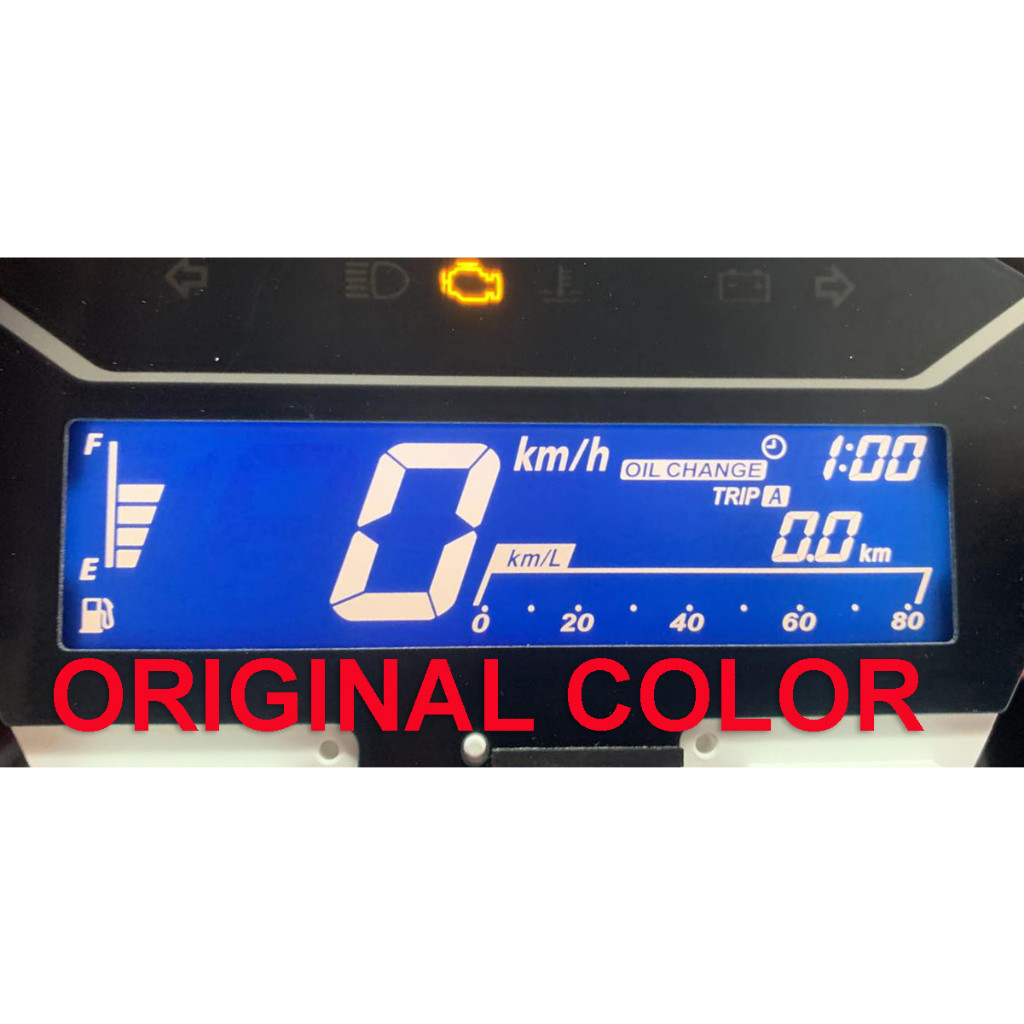 HONDA CLICK LCD ONLY v2 v3 150 160 Version 2 Speedometer Gauges panel ...
